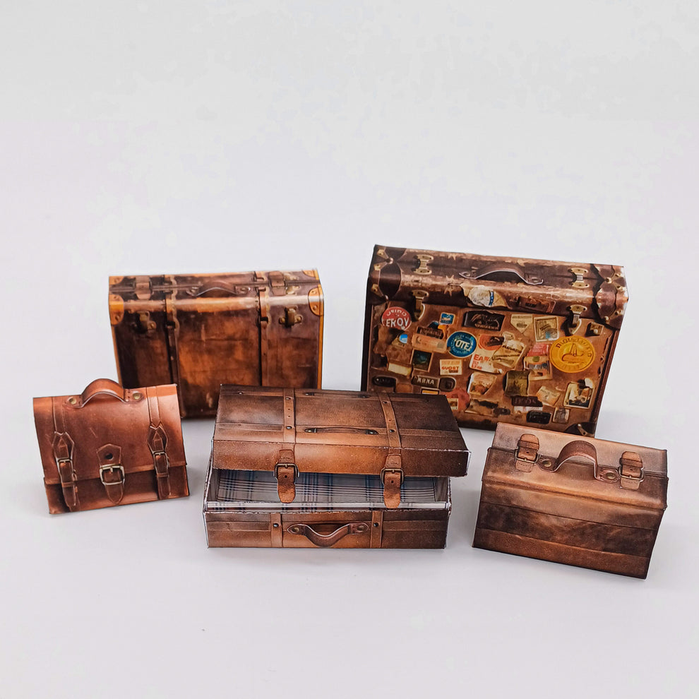 1:12 scale printable cases and bags for handicrafts-craft instructions ...